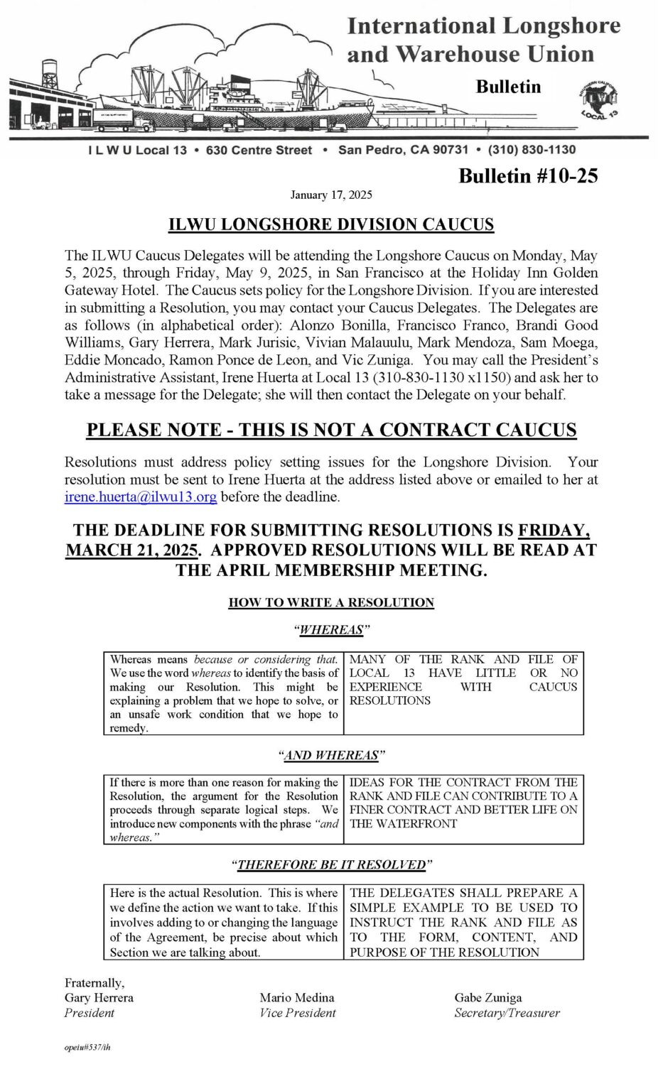 ILWU 13 – An Injury to One is an Injury to All